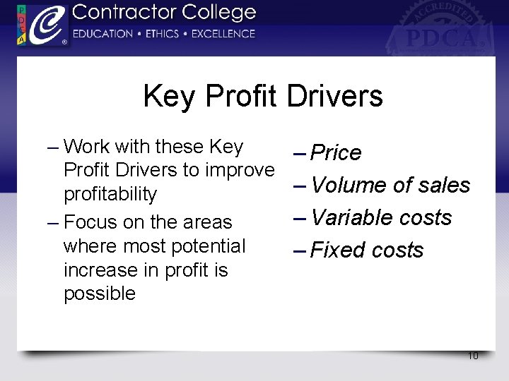 Create a Profit Plan and Budget for 2012