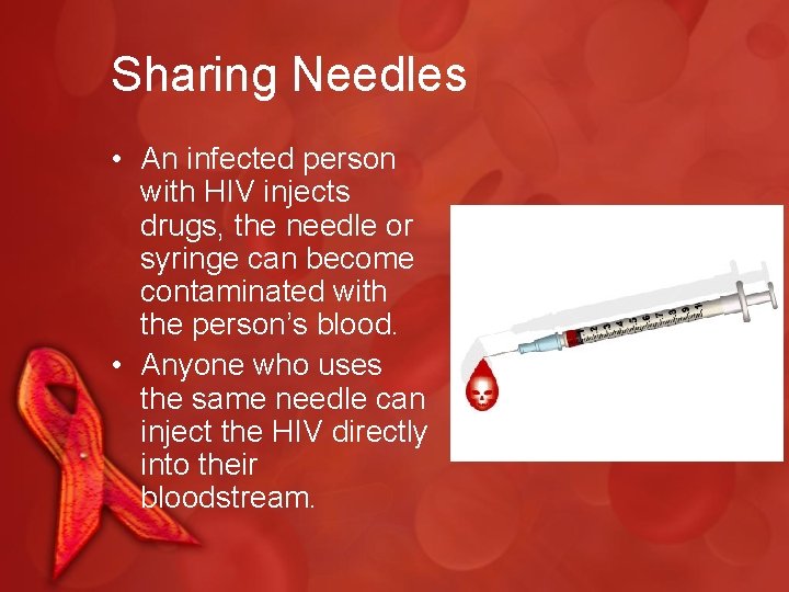 Chapter 25 Lesson 3 HIV AIDs HIV AIDs