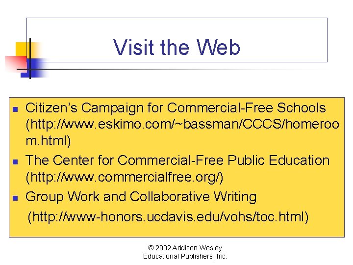 Chapter 4 Unstated Main Ideas Challenges in Education