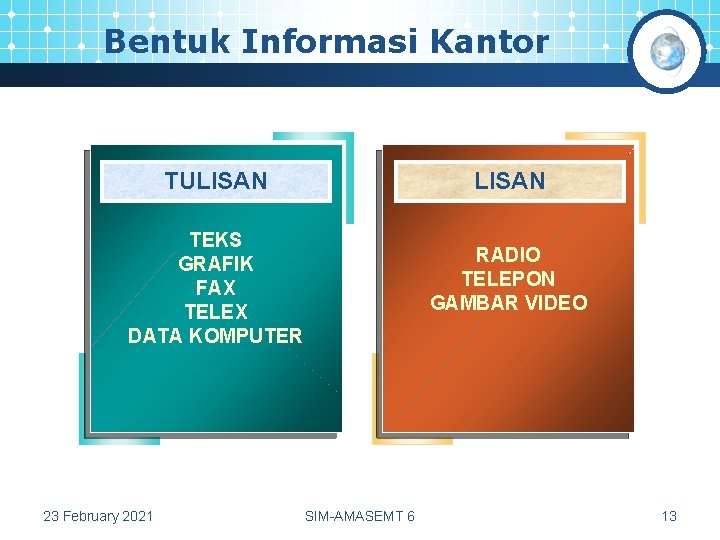SIM SESI 6 Office Automation SISTEM INFORMASI MANAJEMEN