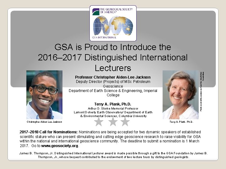 Professor Christopher AidenLee Jackson Deputy Director Projects of