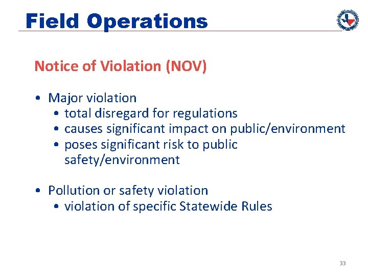 Railroad Commission of Texas Railroad Commission Statewide Rule