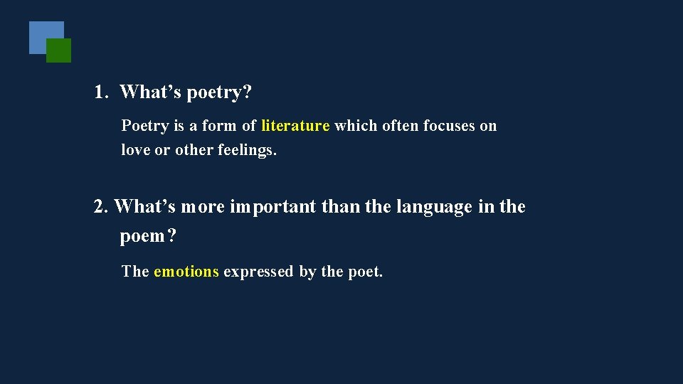 Project Reciting a poem Can you translate this