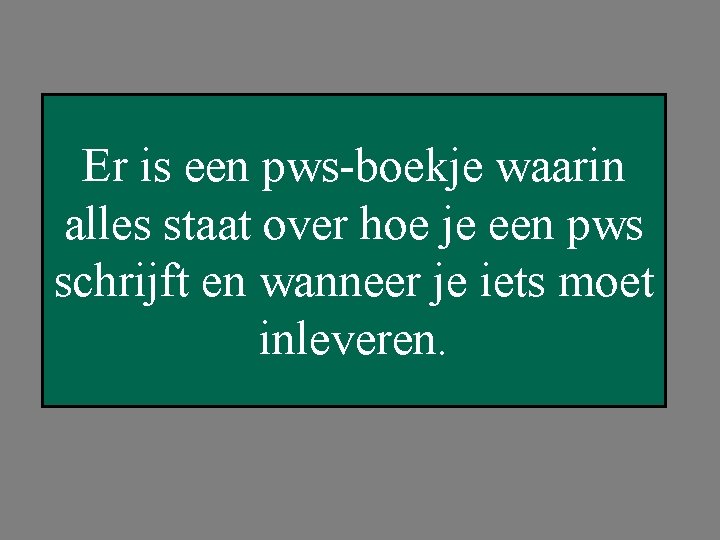 Profielwerkstuk Havo 2020 2021 PWSHulp Begeleider Boekje PWS