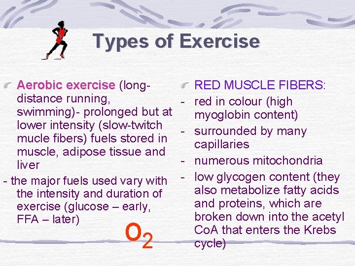 Exercise Physiology 2 Types of Exercise Isometric static