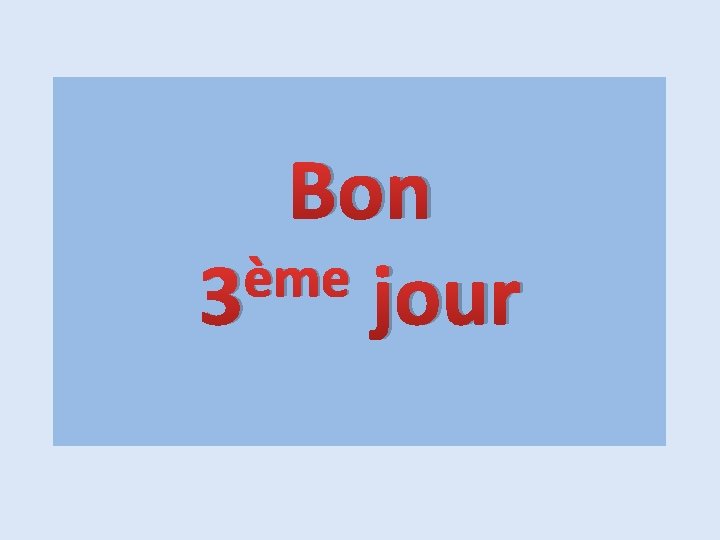 Bon me 3 jour VAMP FROTSI 2014 Journes