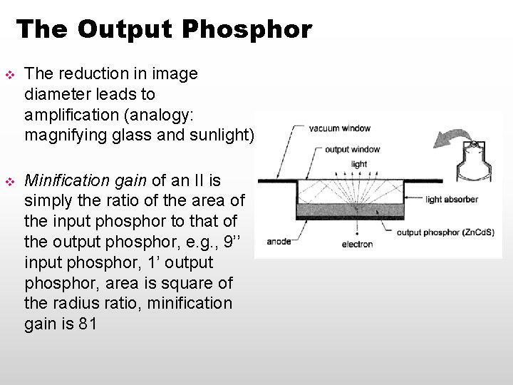 RealTime Imaging v Fluoroscopy is an imaging procedure