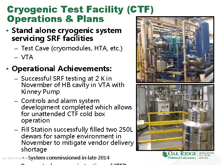 SCL Systems Status SRF Activities and PPU Strategy
