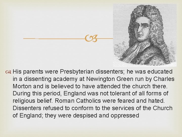 Daniel Defoe Early life and writing history Daniel