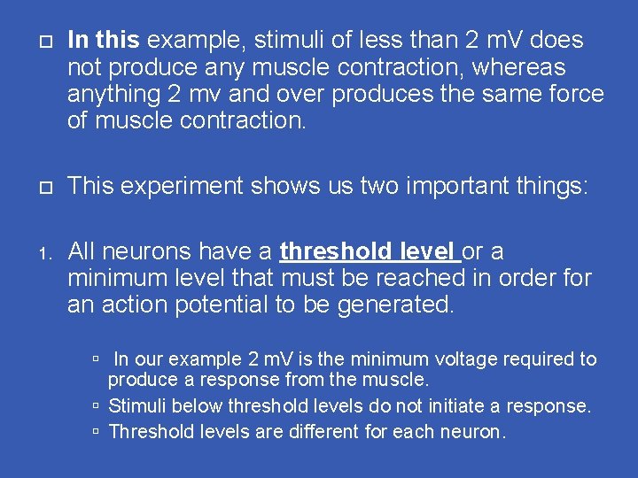 CHAPTER 13 2 2 Electrochemical Impulse 2 Movement
