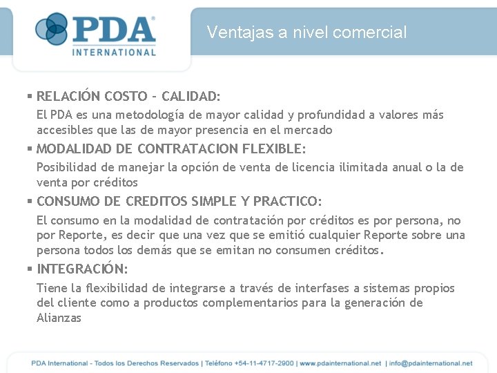 Evaluacin de Perfiles PDA Personal Development Analysis Qu