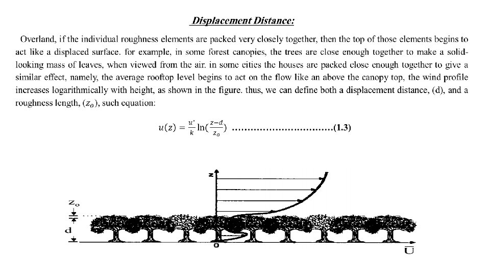 Vertical Wind Profile and Aerodynamic Roughness Length Basim