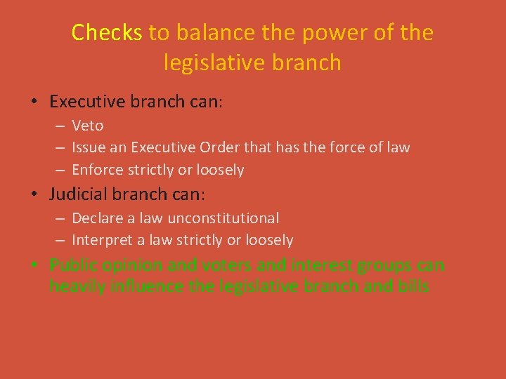 Unit 2 Structure Function of Federalism Focus on
