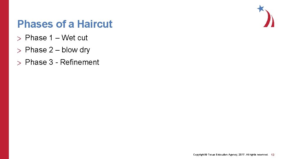 45 or Graduated Layers Haircut Cosmetology I Copyright