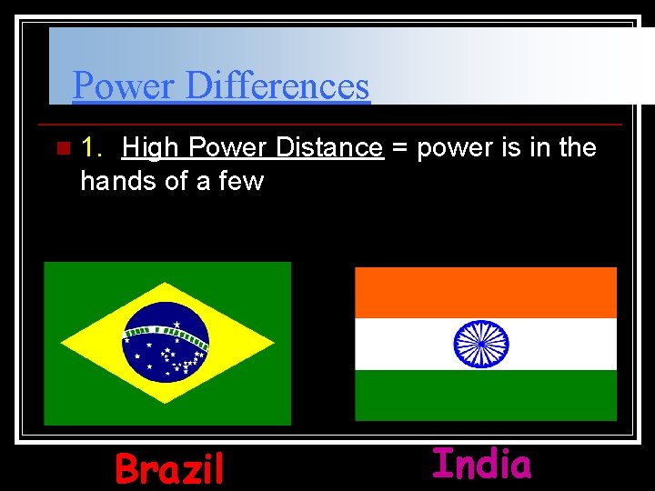 CHAPTER 5 CULTURAL PATTERNS COMMUNICATION TAXONOMIE S Low