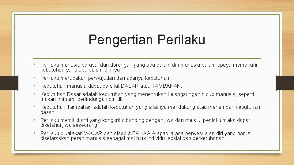 Bahan Ajar ARSITEKTUR PERILAKU Prof Ir Sri Astuti