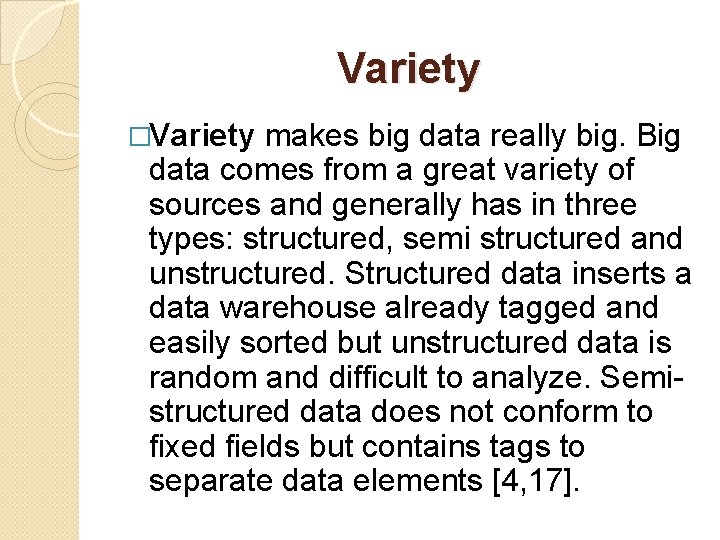 Big Data 5 exabytes 1018 bytes of data