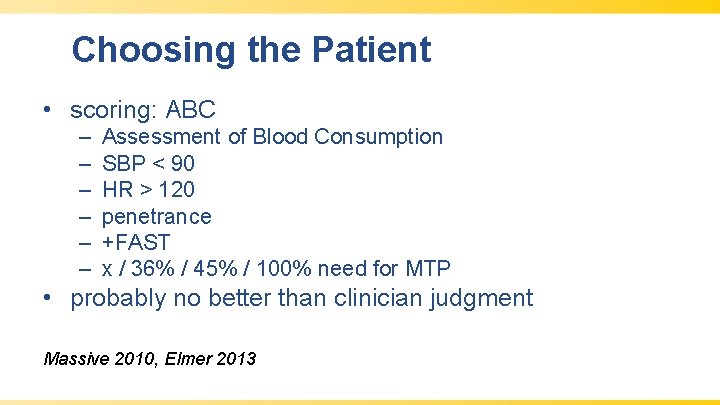 Massive Transfusion the 6 Ws Christian Jones MD