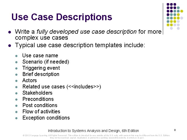 INTRODUCTION TO SYSTEMS ANALYSIS AND DESIGN AN AGILE