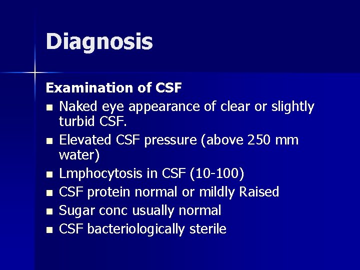 CNS n Nonneoplastic lesions inflammations and infections MENENGITIS