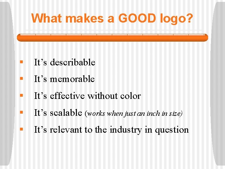 Logo Design What makes a good logo What