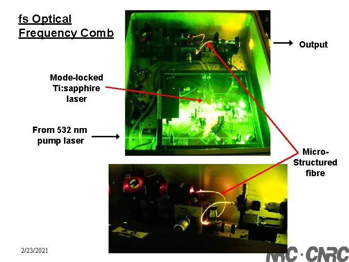 The future of time Frequency combs optical clocks