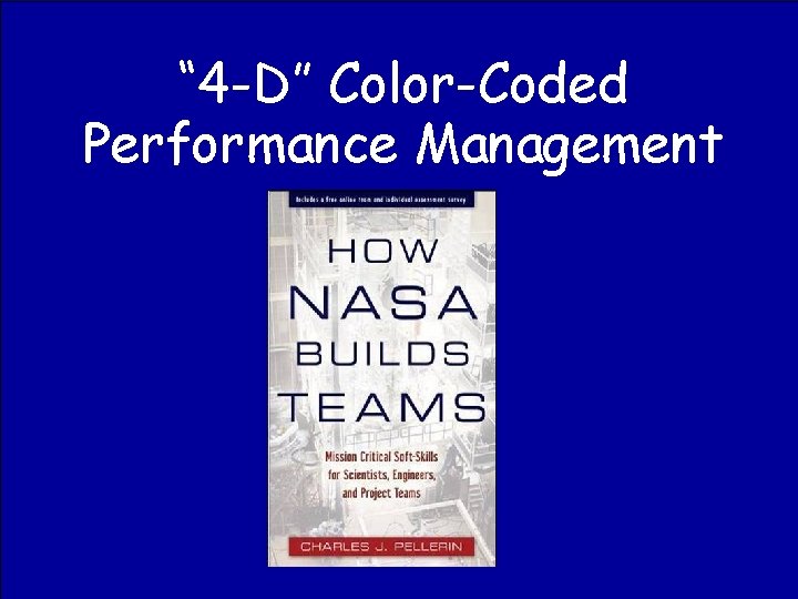 4 D ColorCoded Performance Management 1 Teams at