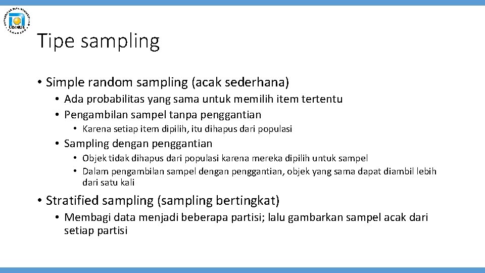 DATA MINING 02 Pengenalan data bagian 2 DR
