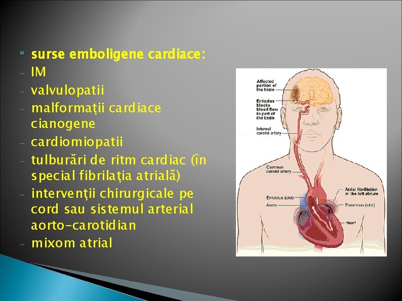 FIZIOPATOLOGIA SISTEMULUI NERVOS A FIZIOPATOLOGIA TULBURRILOR DE CIRCULAIE