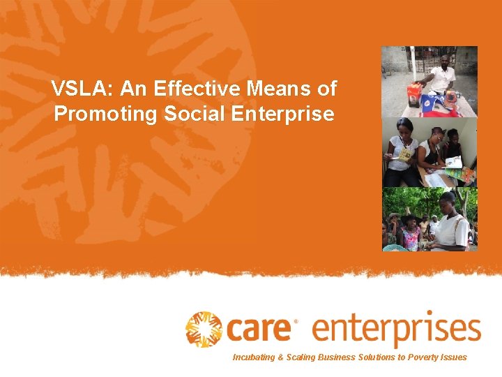 VSLA An Effective Means of Promoting Social Enterprise