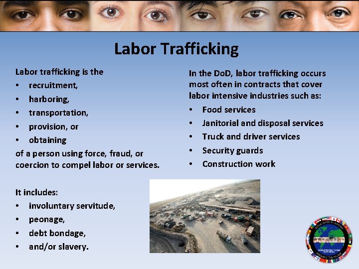 Department of Defense Combating Trafficking in Persons General
