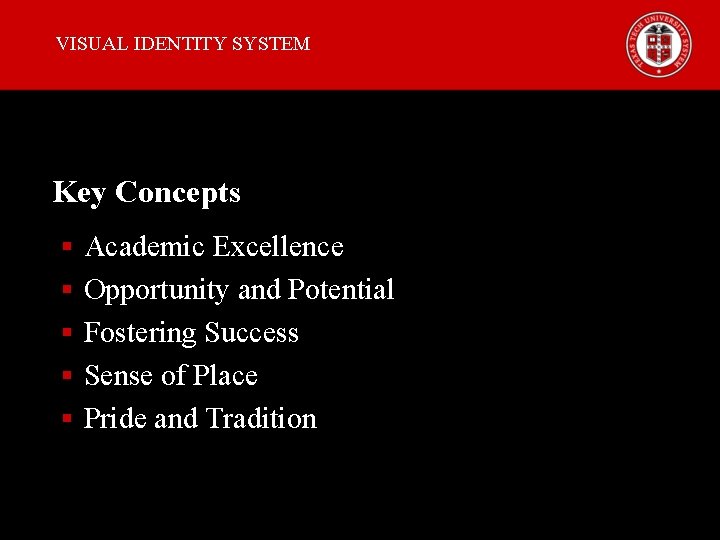 Visual Identity System and the Web Summer 2006