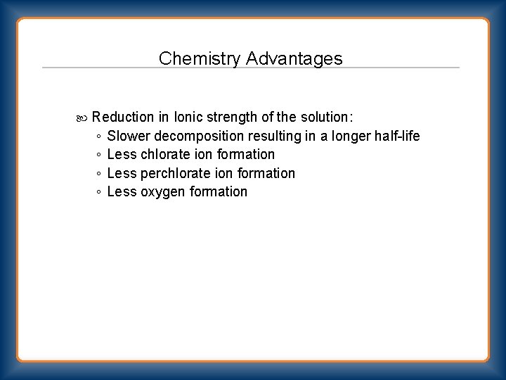 High Strength Low Salt Hypo HSLS Hypo Improved
