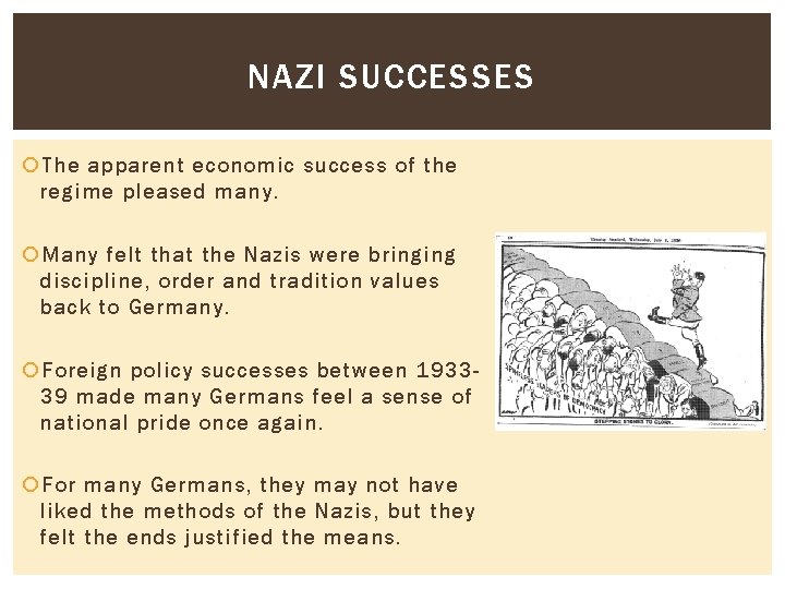 COOPERATION AND OPPOSITION IN NAZI GERMANY Was there