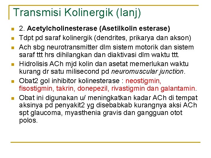 FARMAKOLOGI MOLEKULER Sutanti Siti Namtini FarmasiUHAMKA Reseptor ...