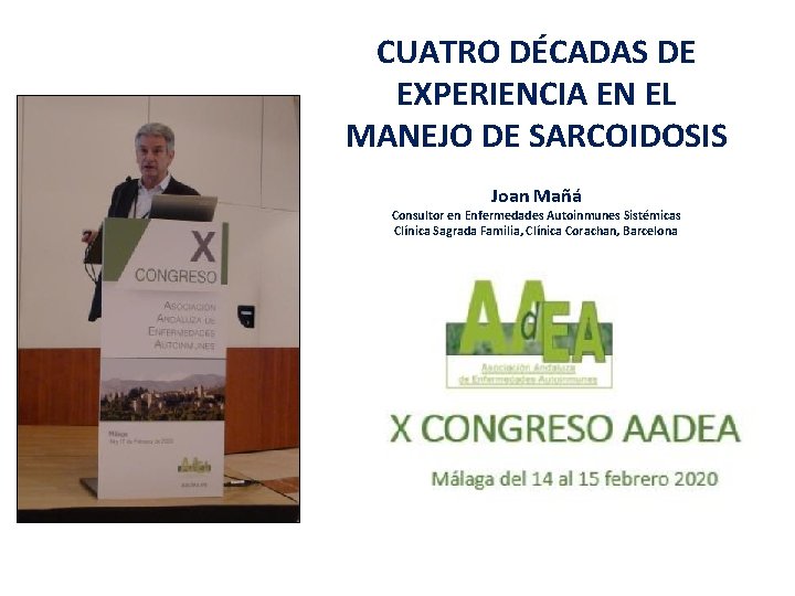 CUATRO DCADAS DE EXPERIENCIA EN EL MANEJO DE