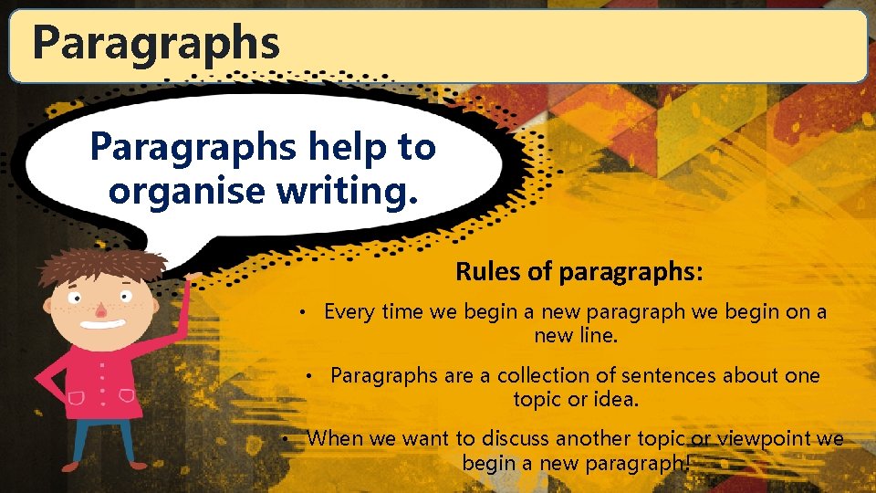 English Warm Up Full Stops and Capital Letters