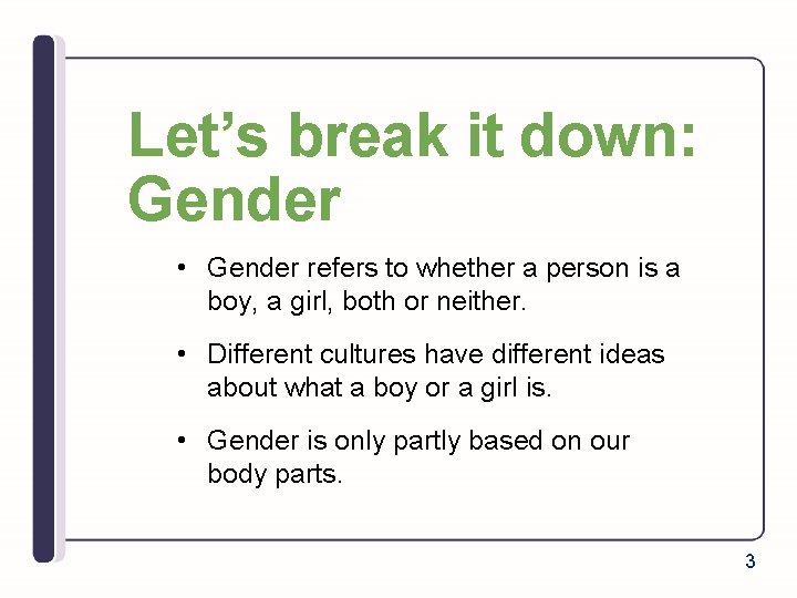 Gender Identity Being Female Male Transgender or Genderfluid