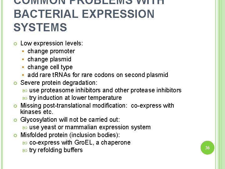 Genetic Engineering Biot2081 1 Chapter 2 Host cells