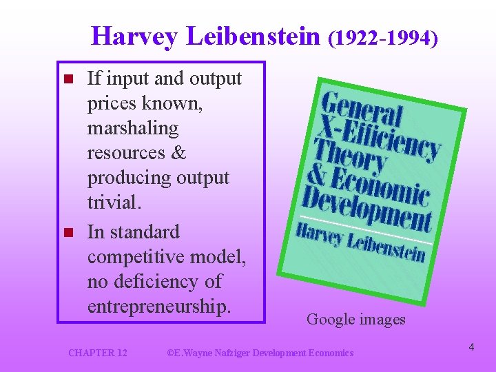 Chapter 12 Entrepreneurship Organization Innovation CHAPTER 12 E