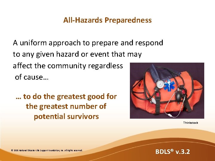 2015 National Disaster Life Support Foundation Inc All