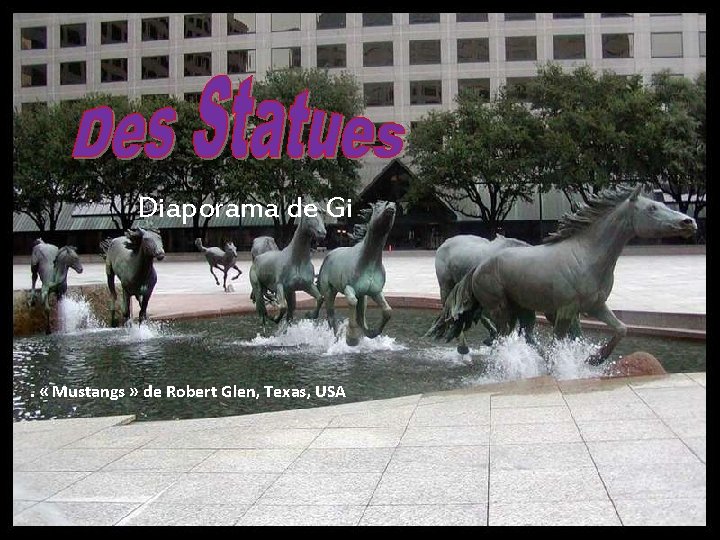 Diaporama de Gi Mustangs de Robert Glen Texas