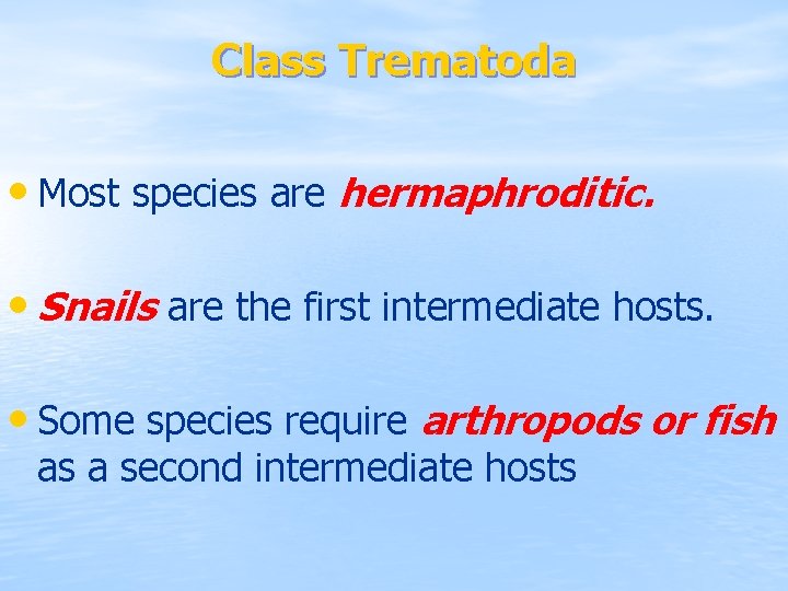 TREMATODES 1 Schistosoma Blood Flukes Do Dr Hrisi