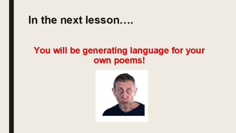 LI TO IDENTIFY AND ANALYSE THE LANGUAGE FEATURES