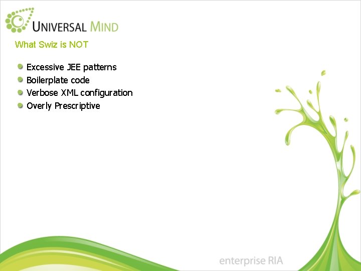 Building Flex Application with the Swiz Framework Chris