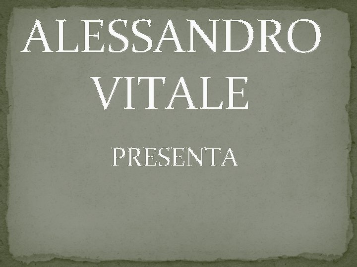 ALESSANDRO VITALE PRESENTA I PEUCETI La Peucetia corrisponde