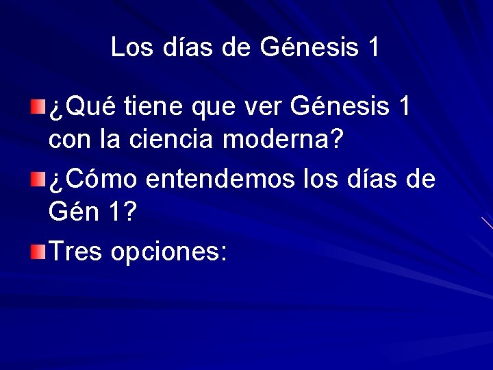 Historia de la Biblia 101 Gnesis Clase 3