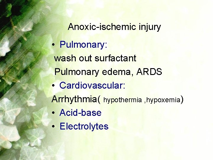 Drowning Drowning defined as death secondary to asphyxia