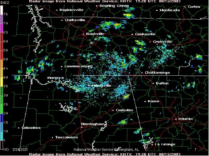 Basic Weather Radar Interpretation Kevin Pence Science and