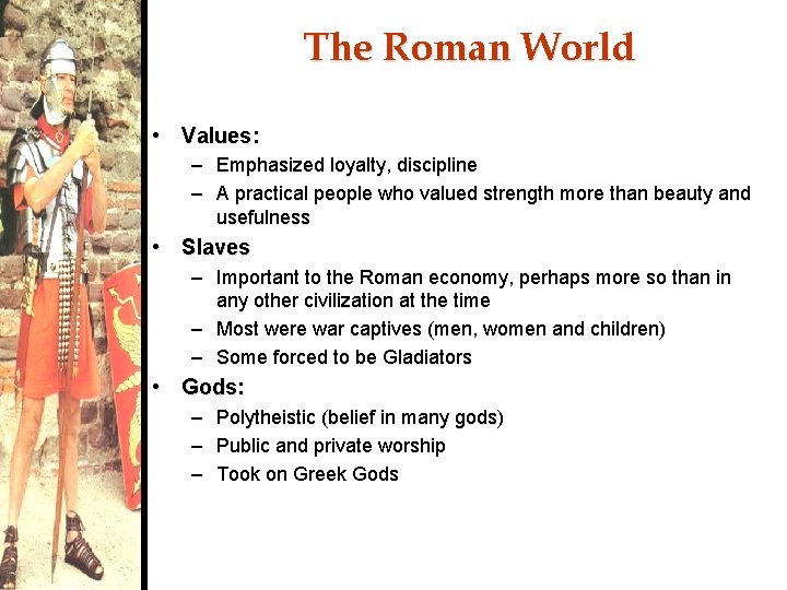 Ancient Rome From Republic to Empire The Geography